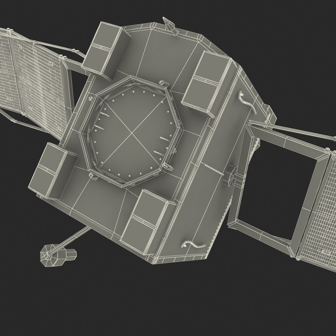 gps satellite navstar block 3d model