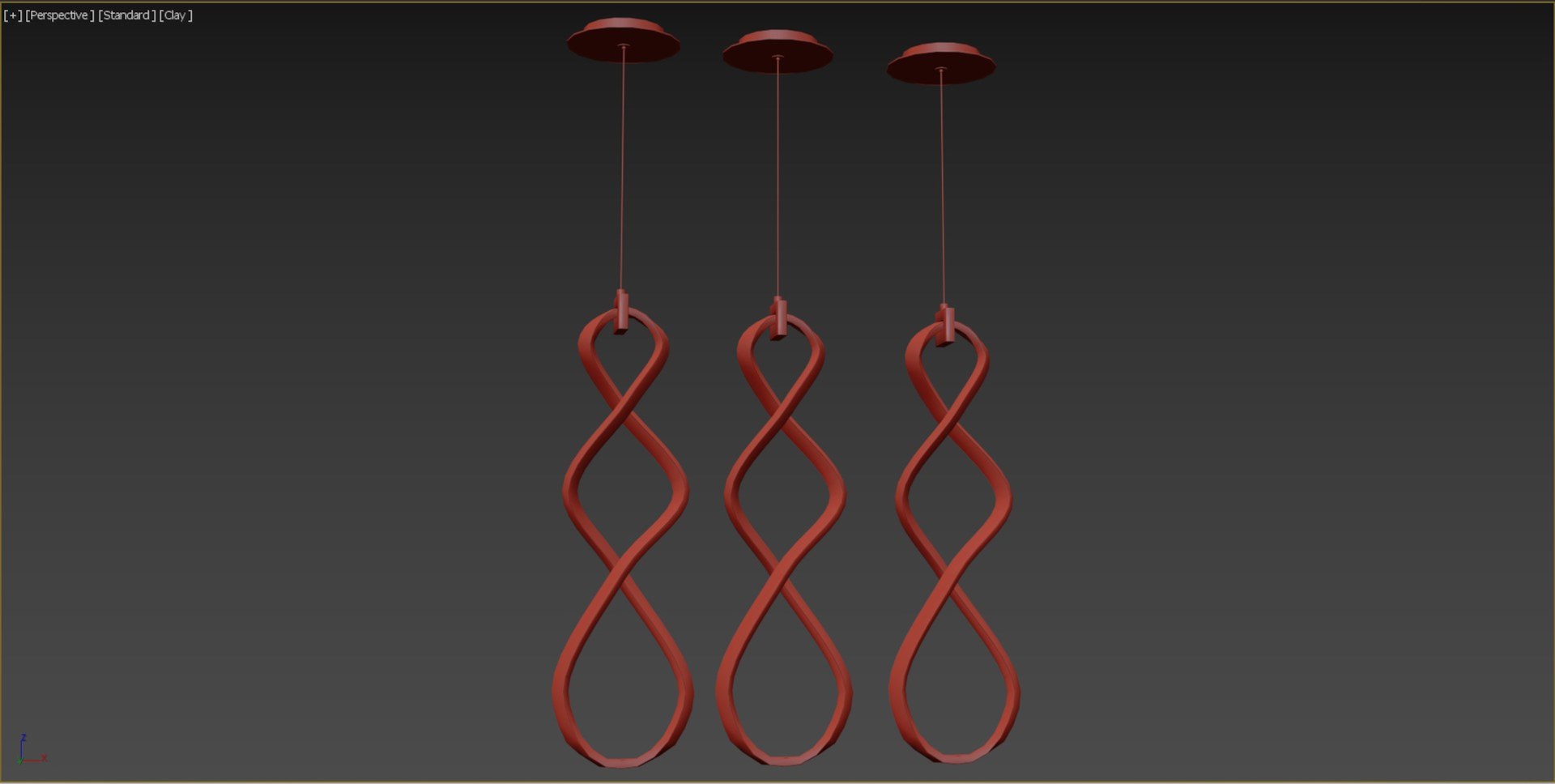 Fralick Light Chrome LED Pendant 3D Model - TurboSquid 2196579