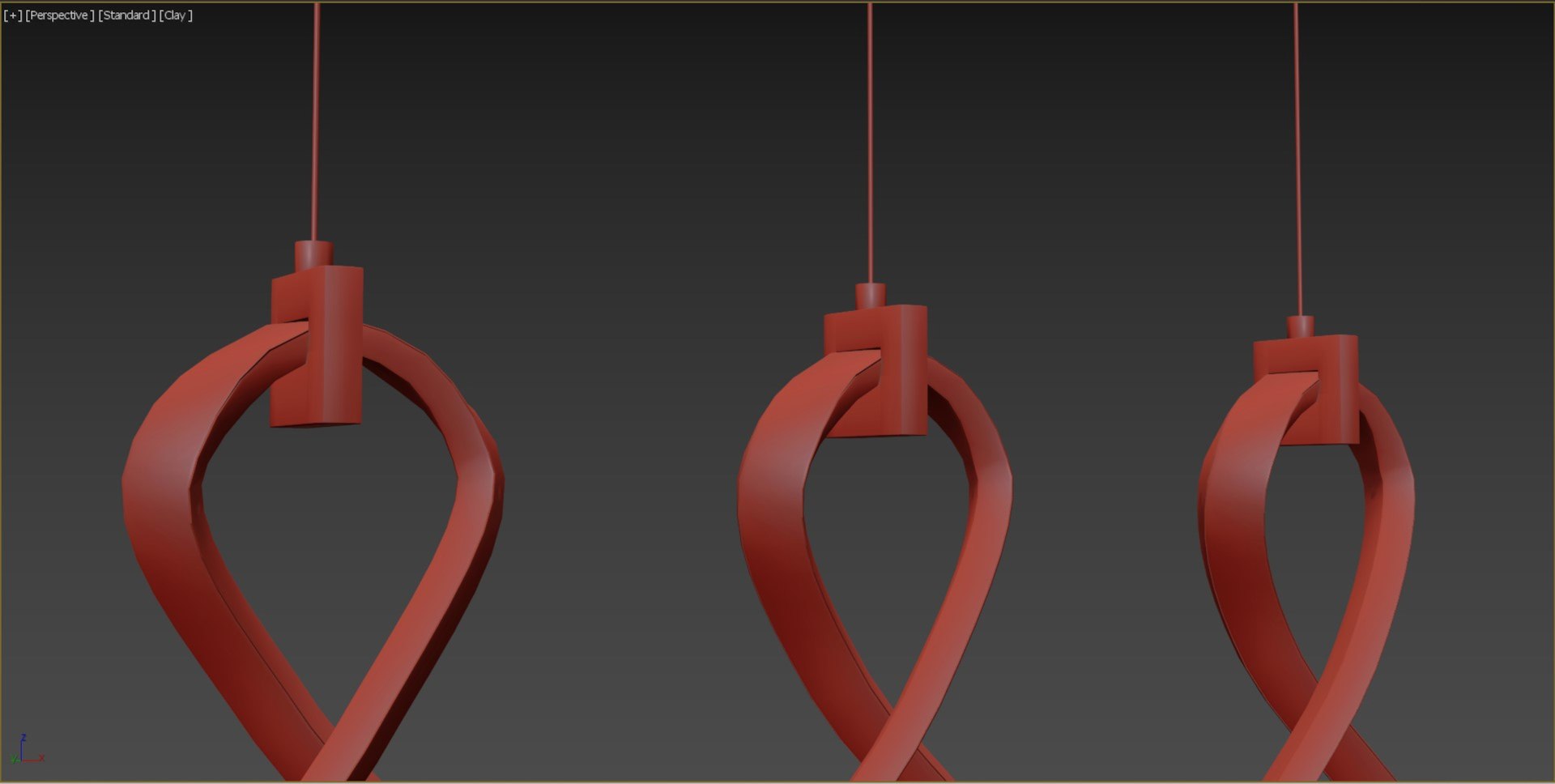 Fralick Light Chrome LED Pendant 3D Model - TurboSquid 2196579