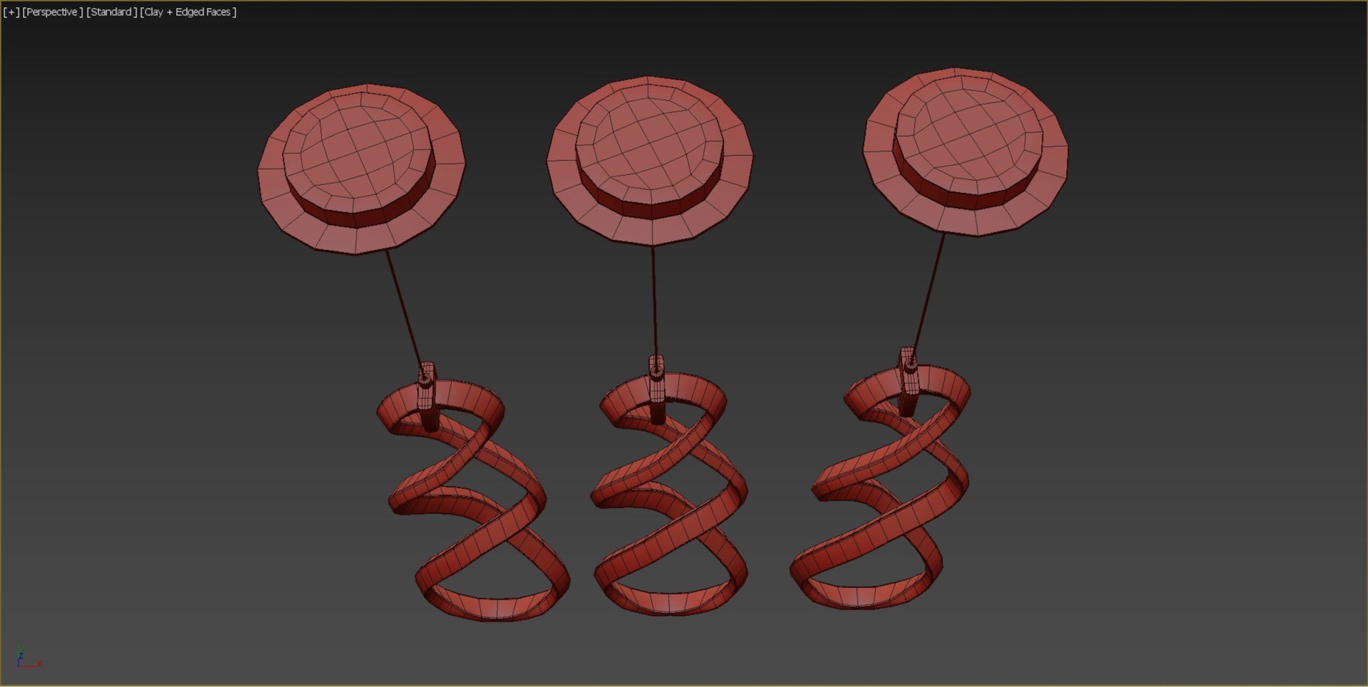 Fralick Light Chrome LED Pendant 3D Model - TurboSquid 2196579