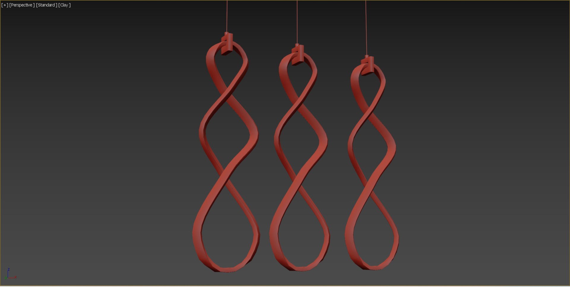 Fralick Light Chrome LED Pendant 3D Model - TurboSquid 2196579