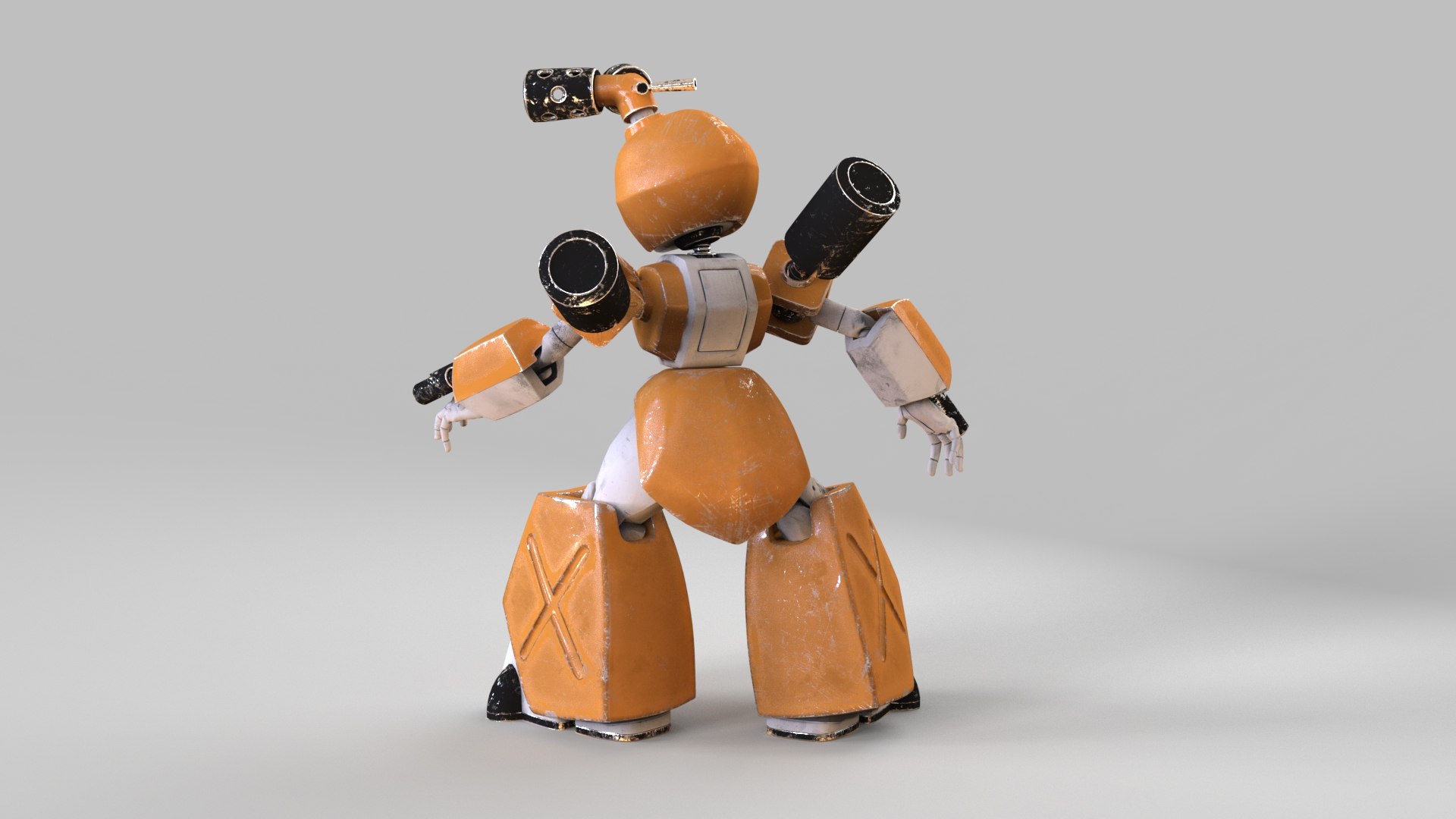 MEDABOTS - Metabee 3D Model - TurboSquid 2361021