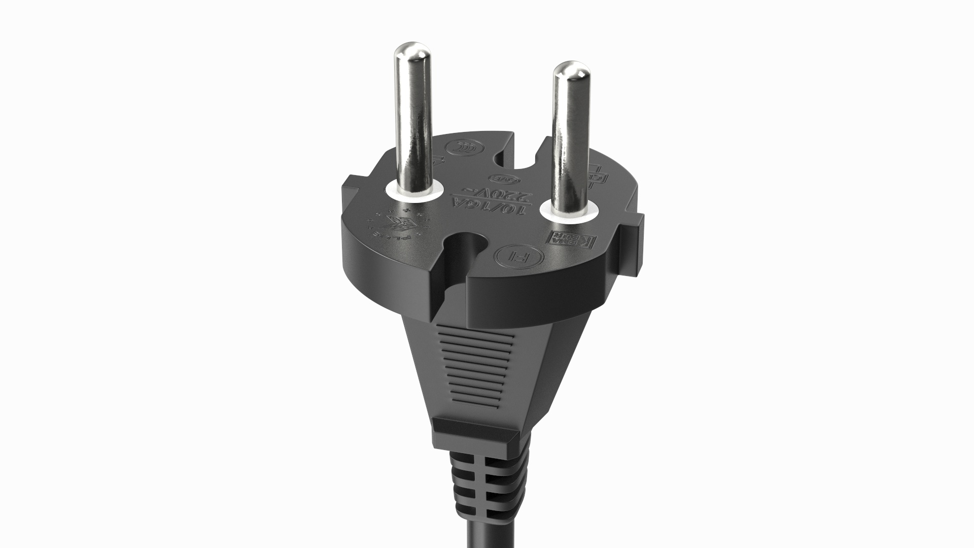 Type E Electric Plug Black Rigged For Maya 3D Model - TurboSquid 2052821