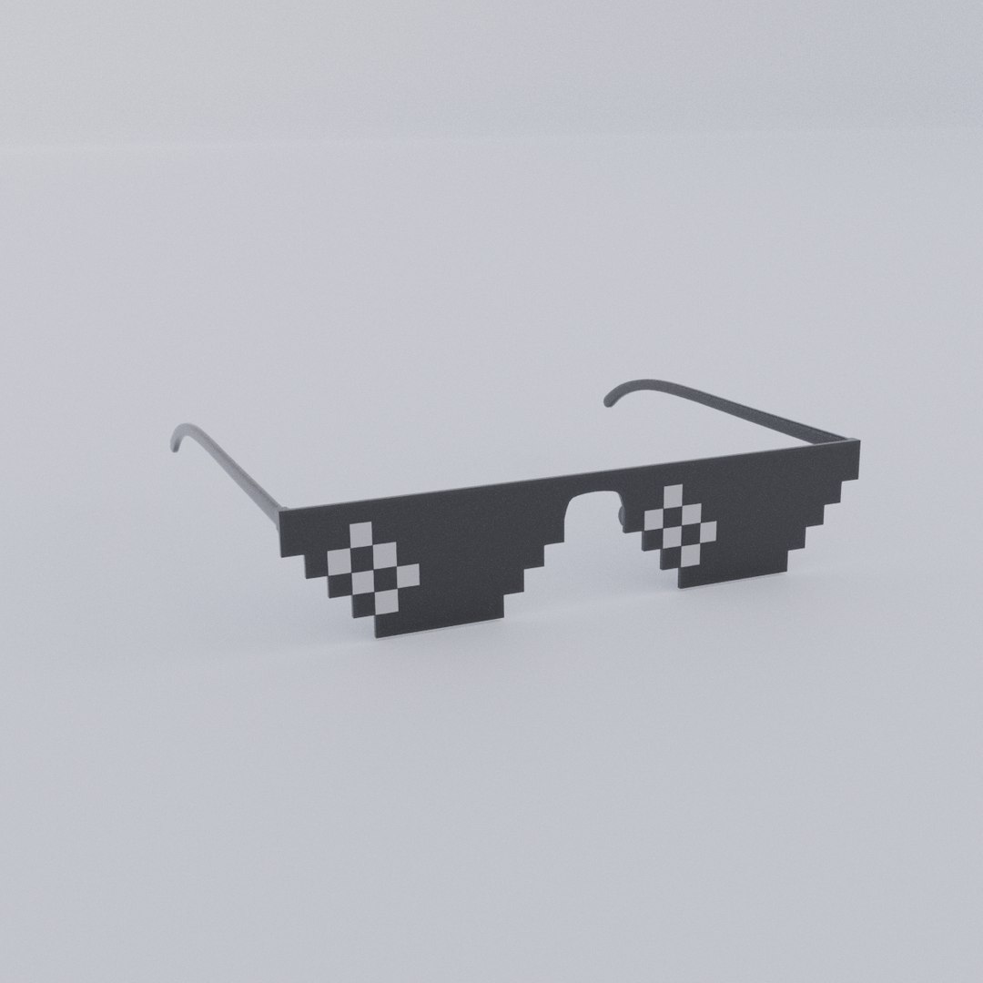 3D MEME Sunglass - TurboSquid 2285665