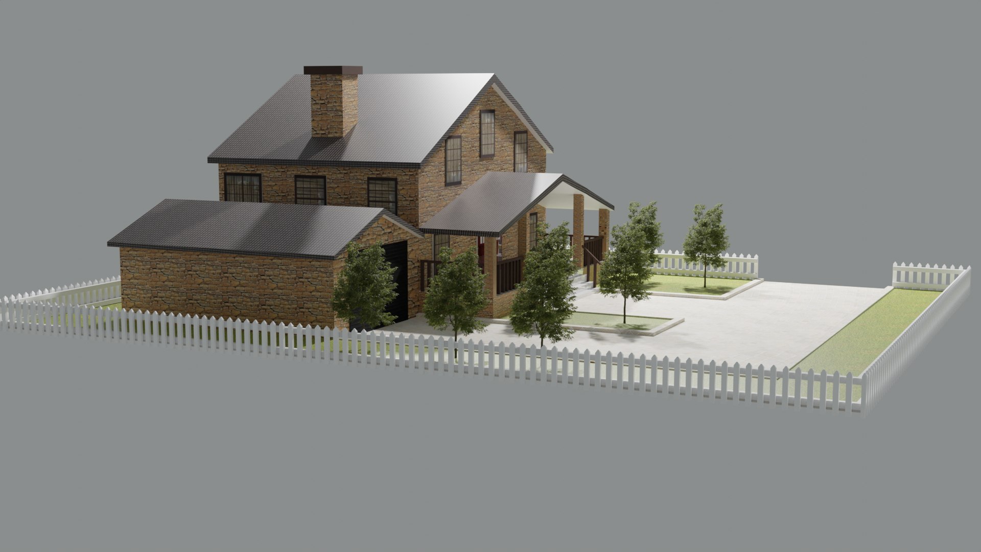 3D House 1 - TurboSquid 2064985