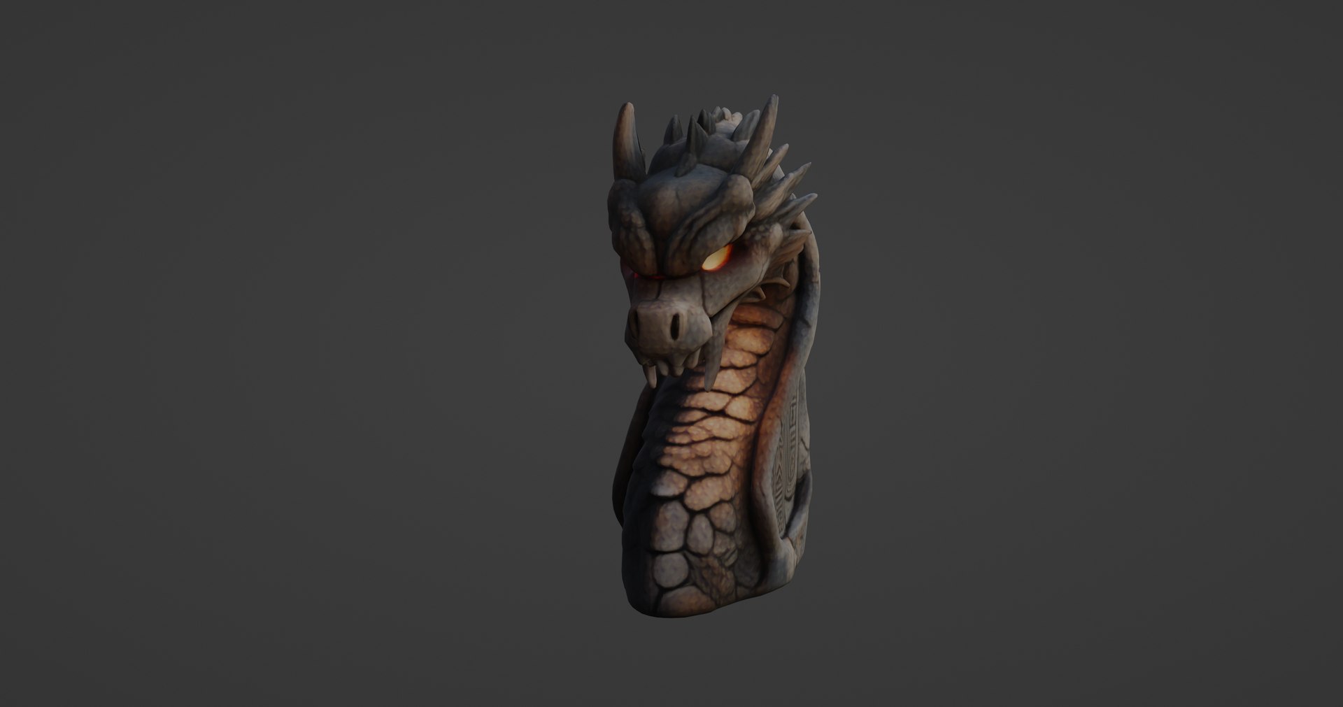 Ancient Stone Dragon Totem 3D Model - TurboSquid 2380731