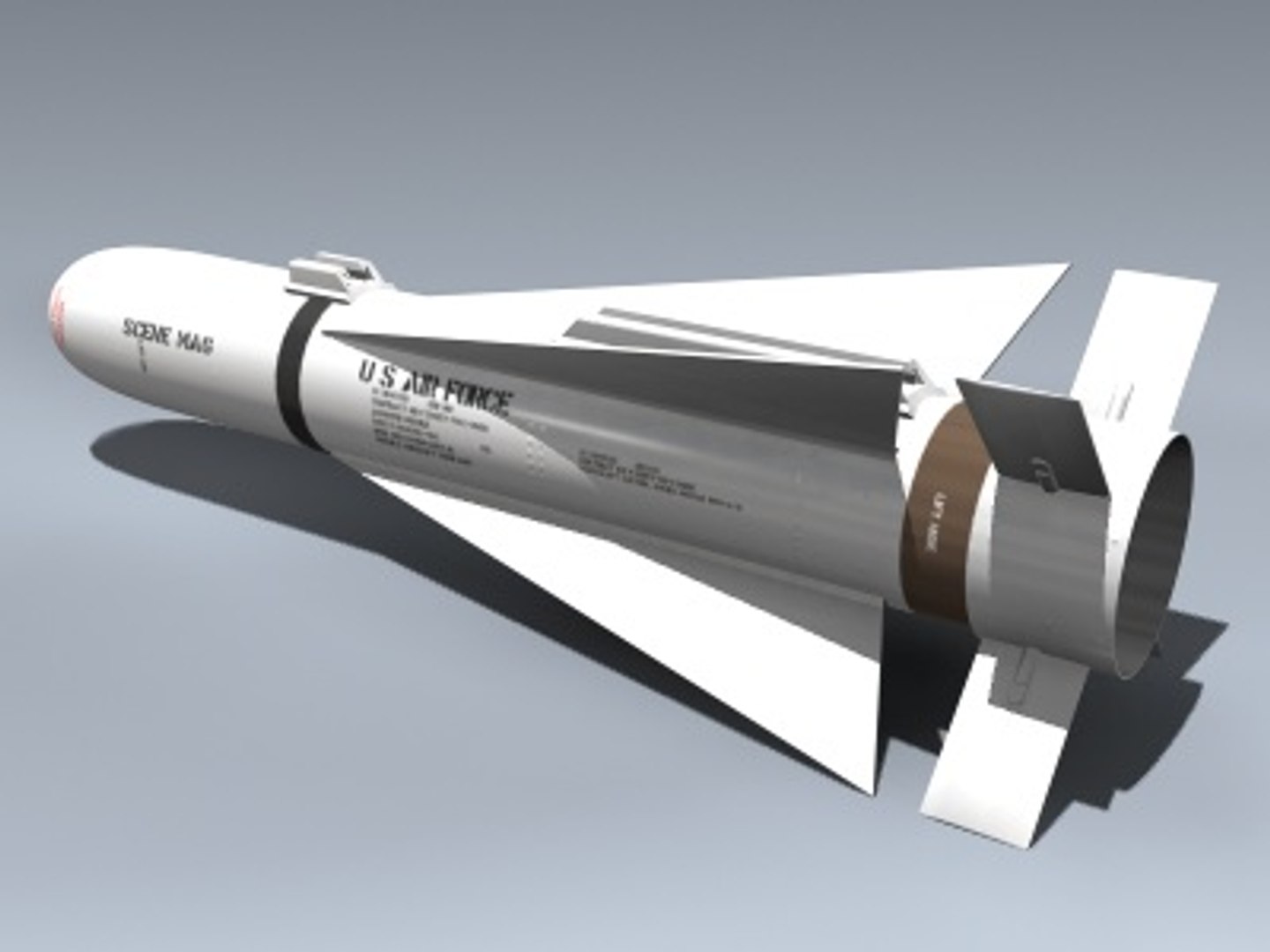 3d agm-65b maverick usaf missile