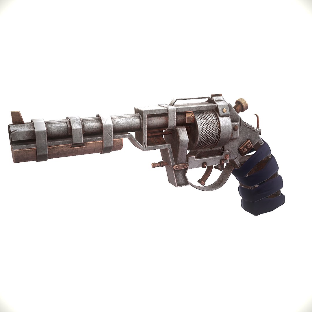 Scrap Gun 3D Model - TurboSquid 2281049