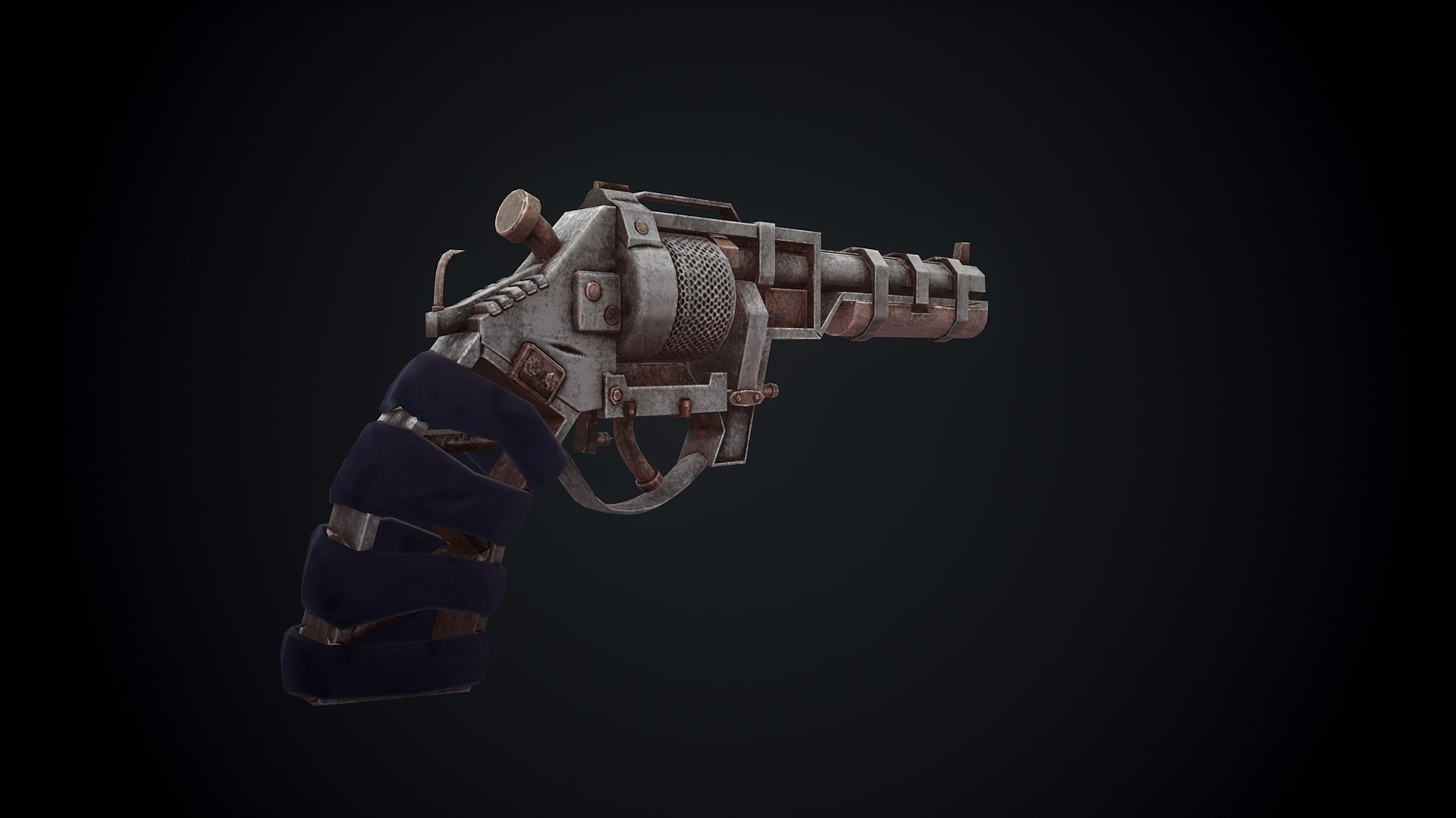 Scrap Gun 3D Model - TurboSquid 2281049