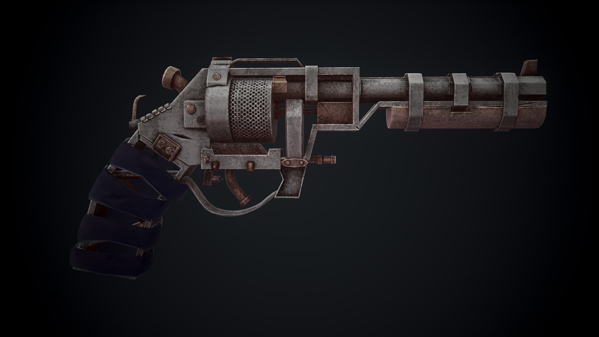 Scrap Gun 3D Model - TurboSquid 2281049