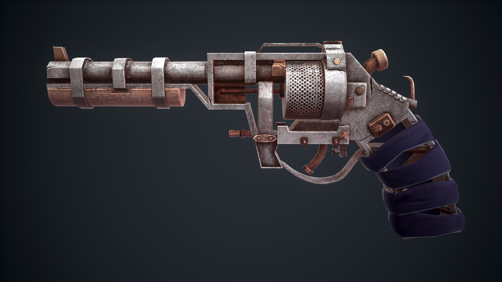 Scrap Gun 3D Model - TurboSquid 2281049
