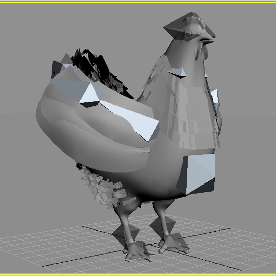 Brown Hen Model - TurboSquid 2033927
