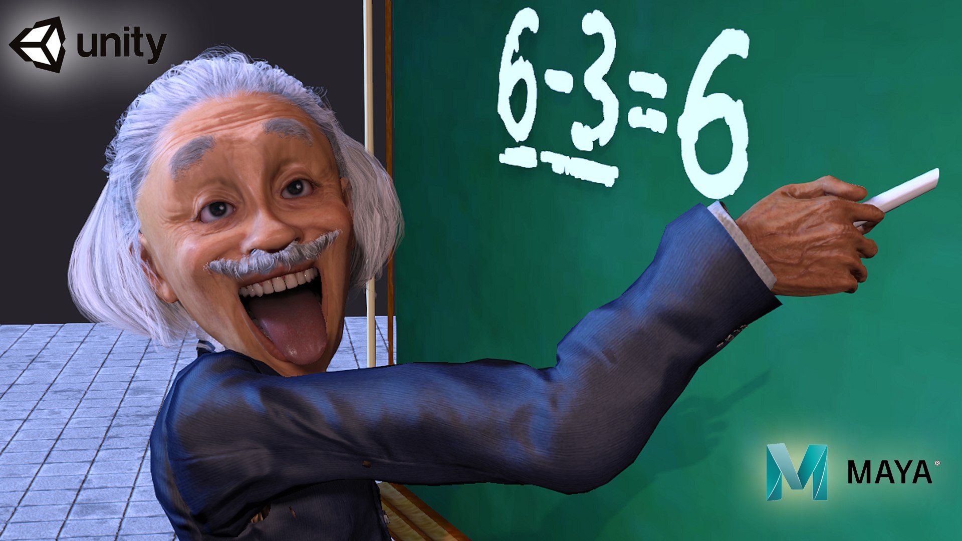 3D Einstein Model - TurboSquid 1808433