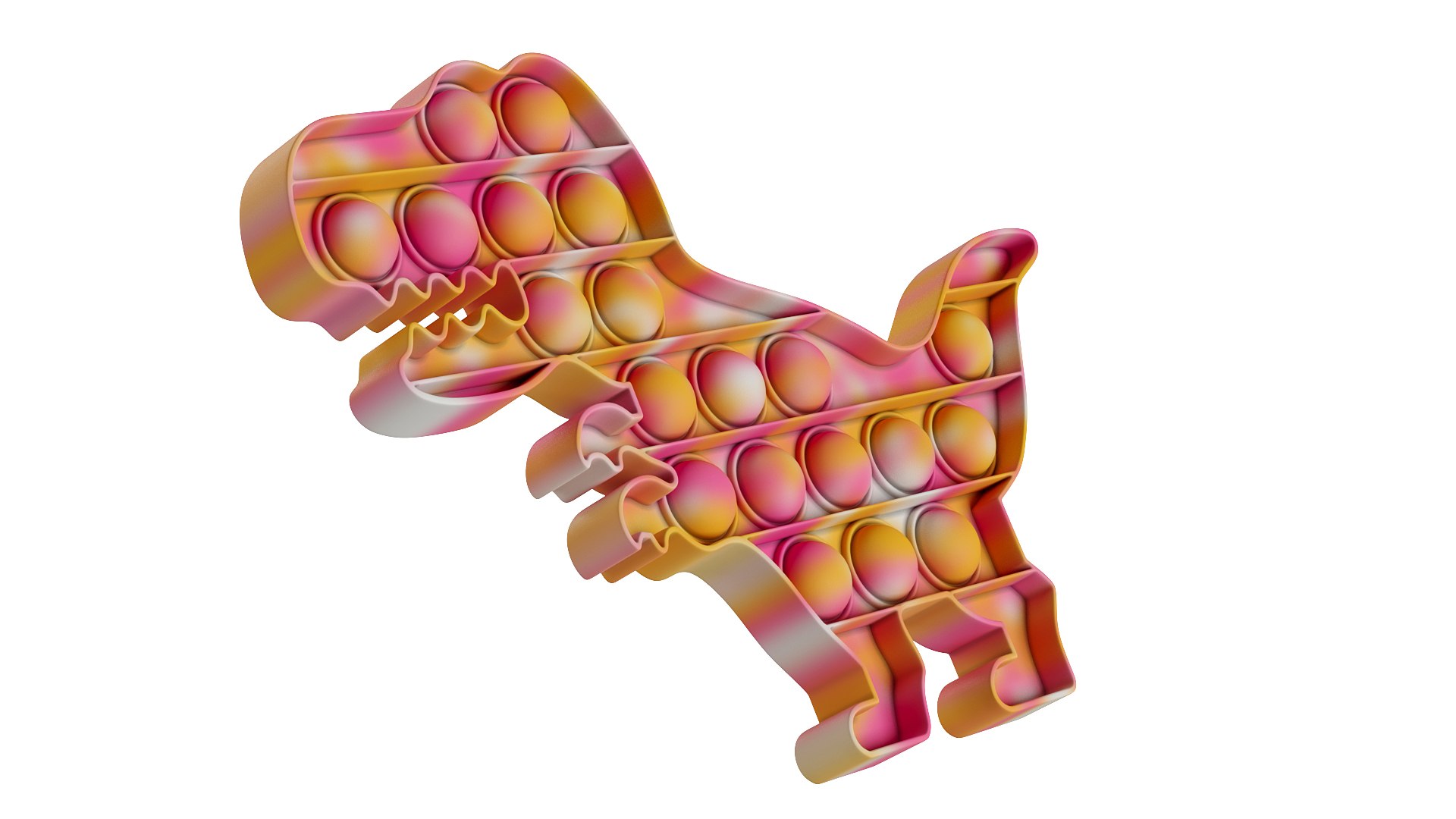 3D Popit Dinosaur - TurboSquid 1792599