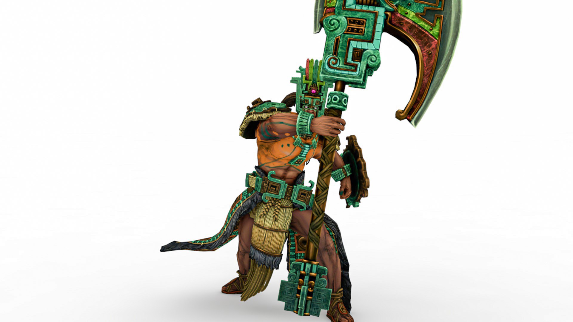3D Aztec War God 3D Character Model Model - TurboSquid 2396866