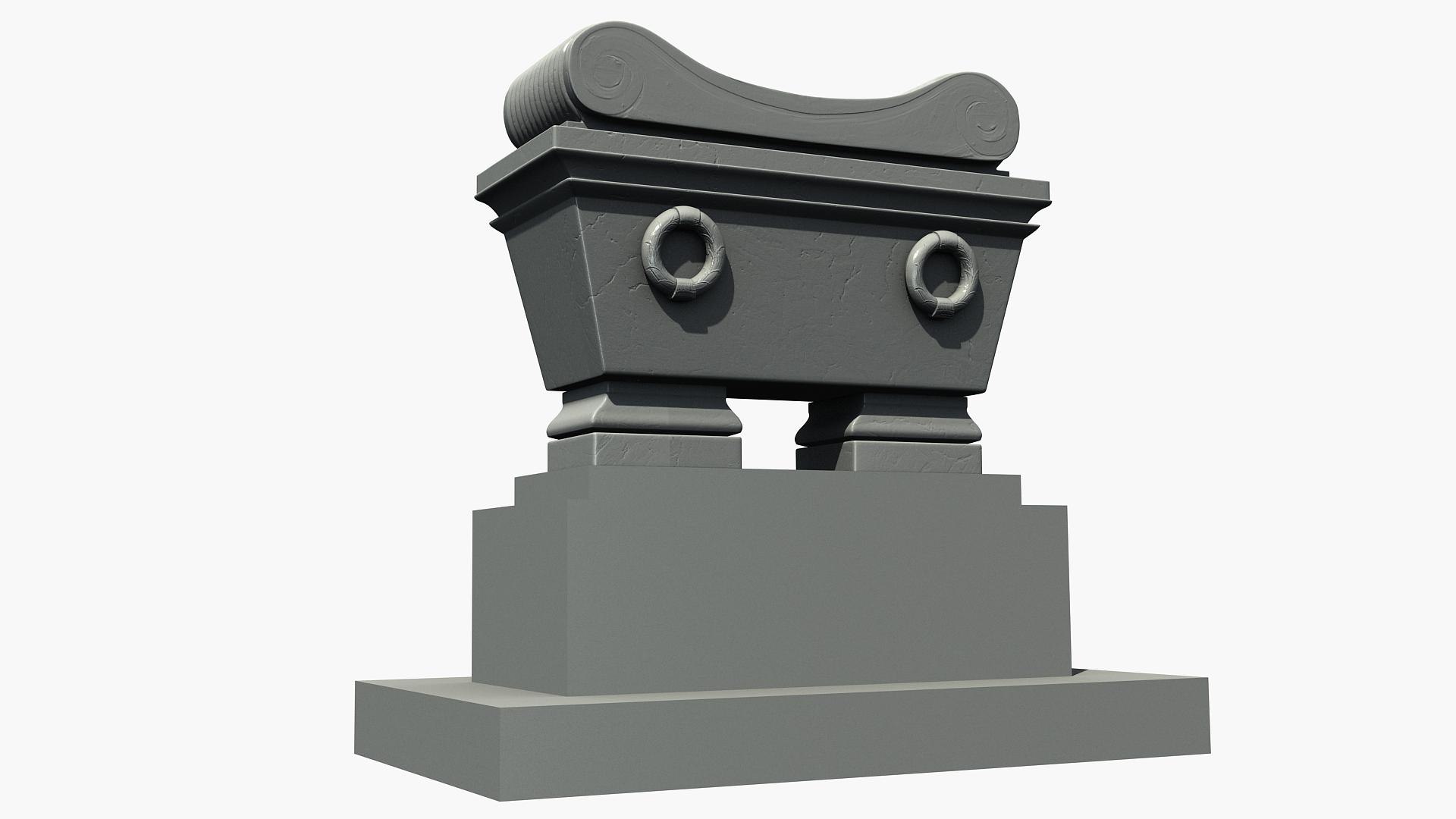 3D Ancient Coffin - TurboSquid 2033797