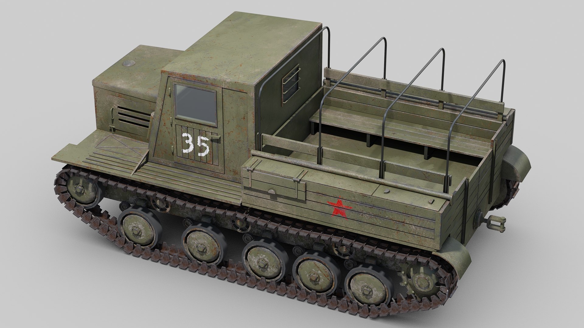 Ww2 Ya 12 Artillery 3D Model - TurboSquid 1588769