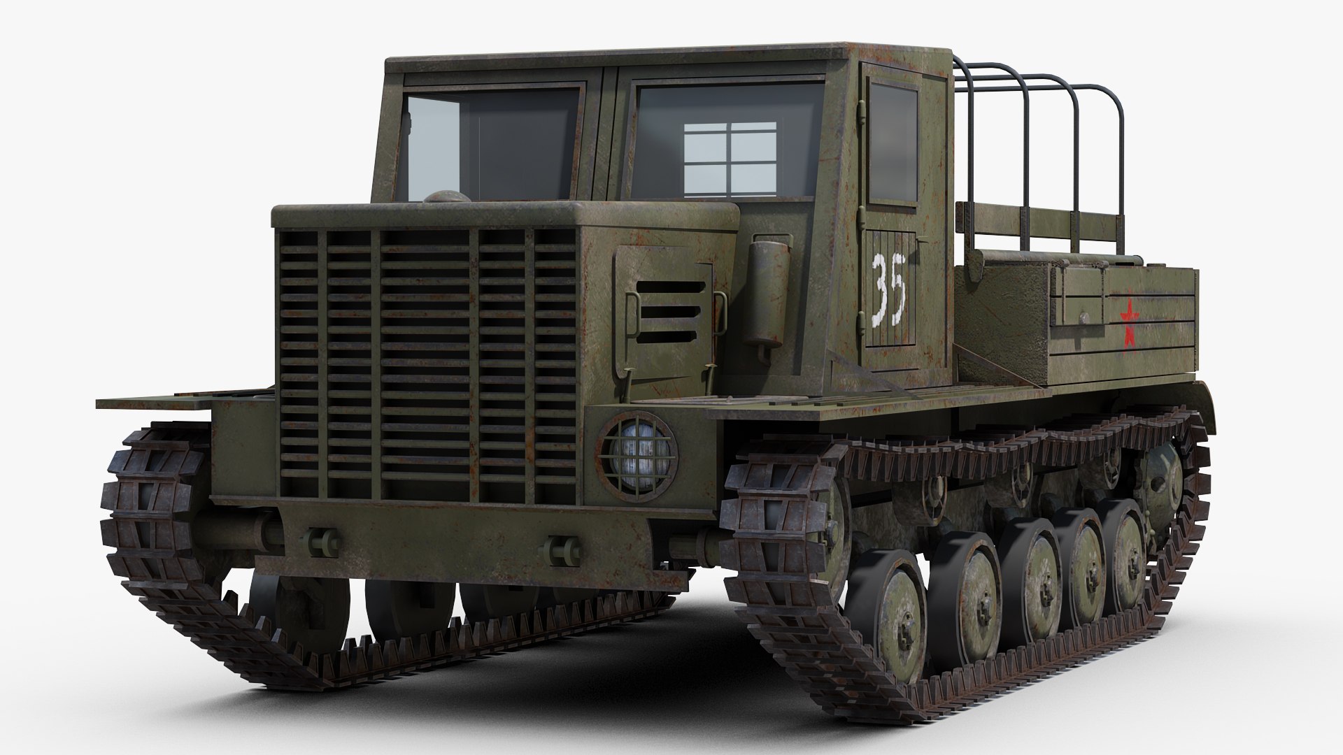 Ww2 Ya 12 Artillery 3D Model - TurboSquid 1588769
