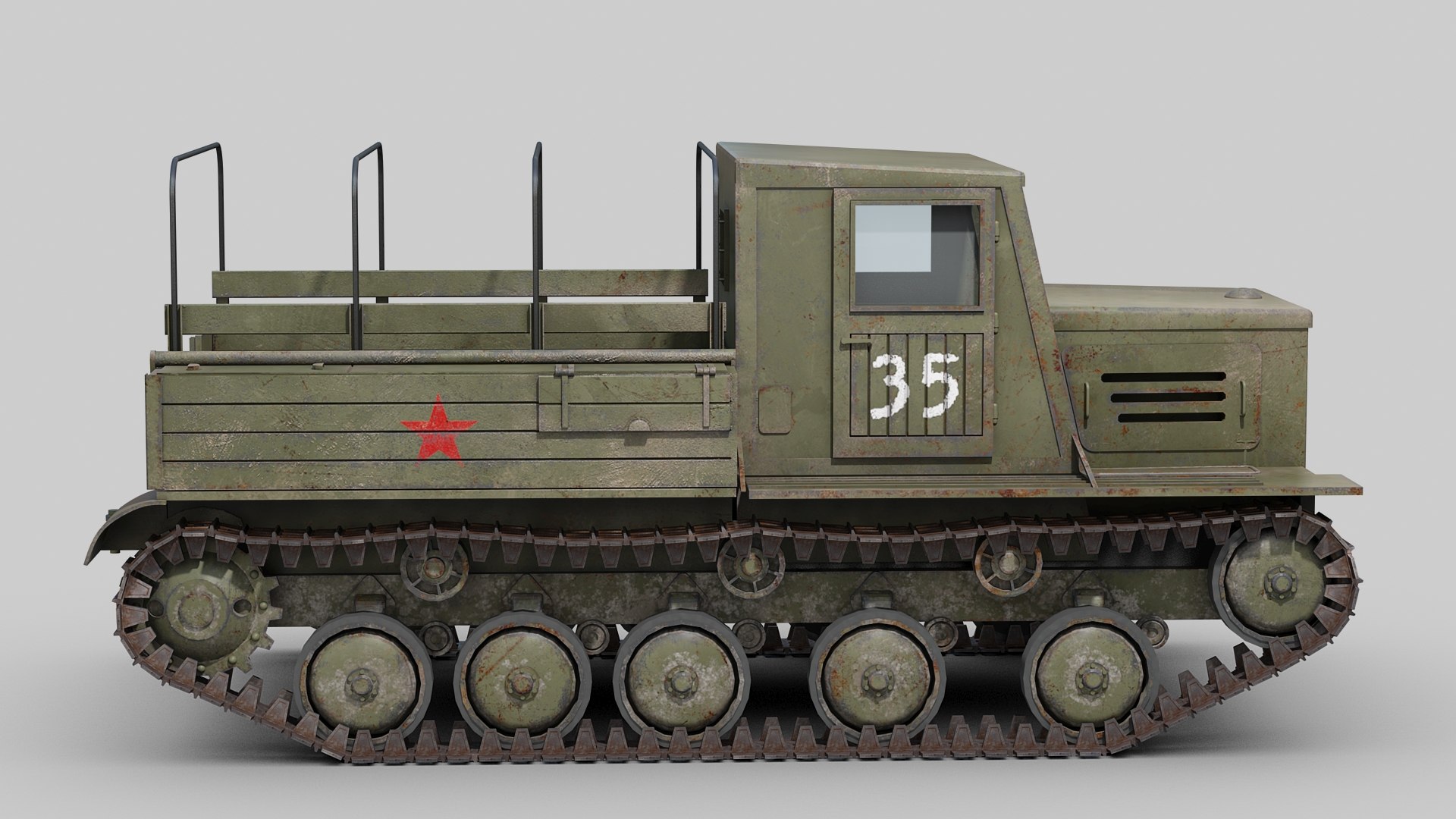 Ww2 Ya 12 Artillery 3D Model - TurboSquid 1588769