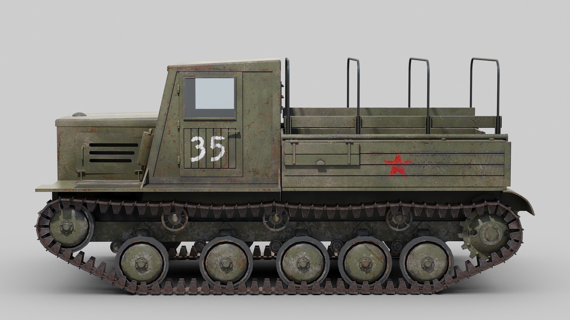 Ww2 Ya 12 Artillery 3D Model - TurboSquid 1588769