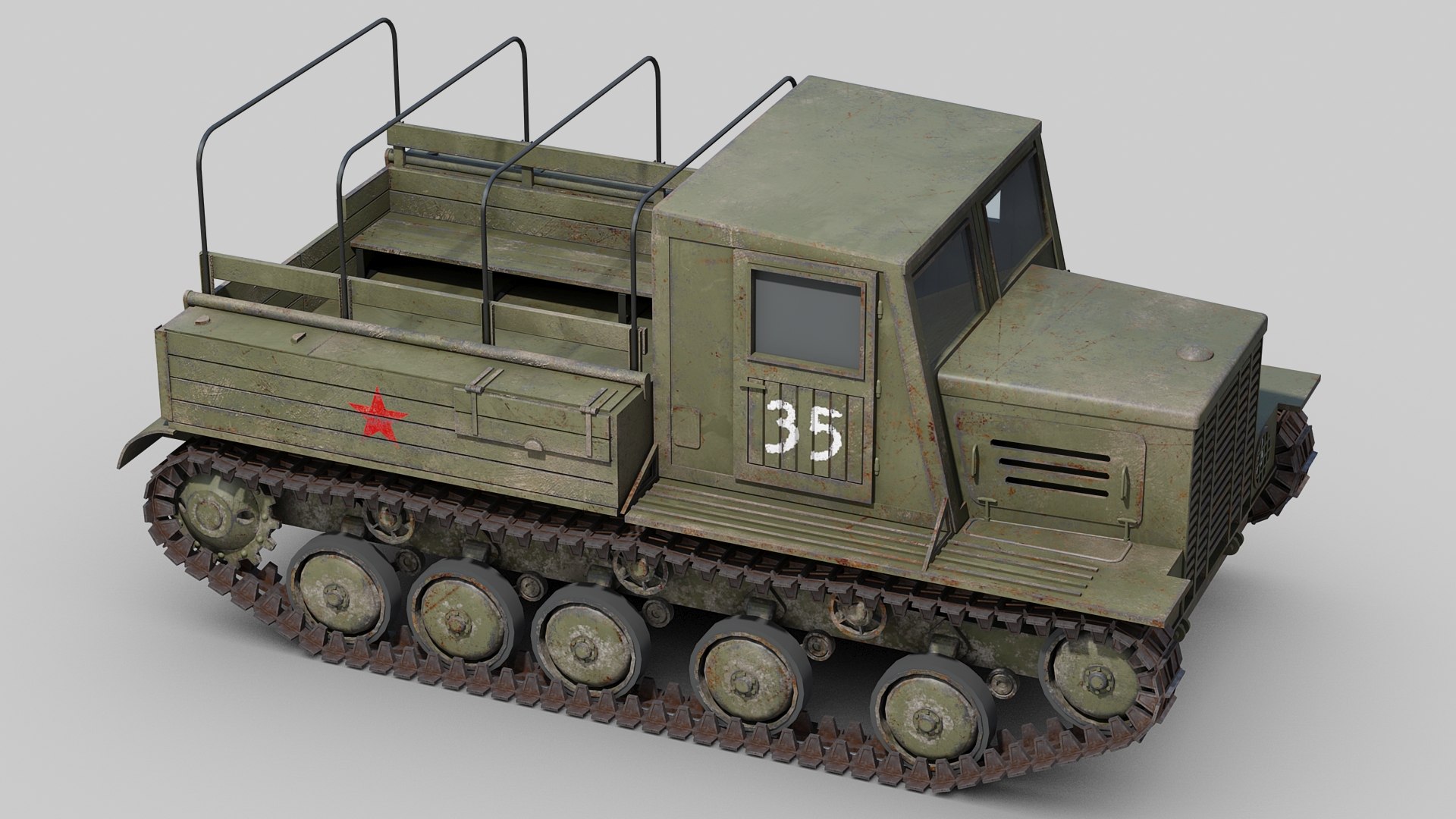 Ww2 Ya 12 Artillery 3D Model - TurboSquid 1588769