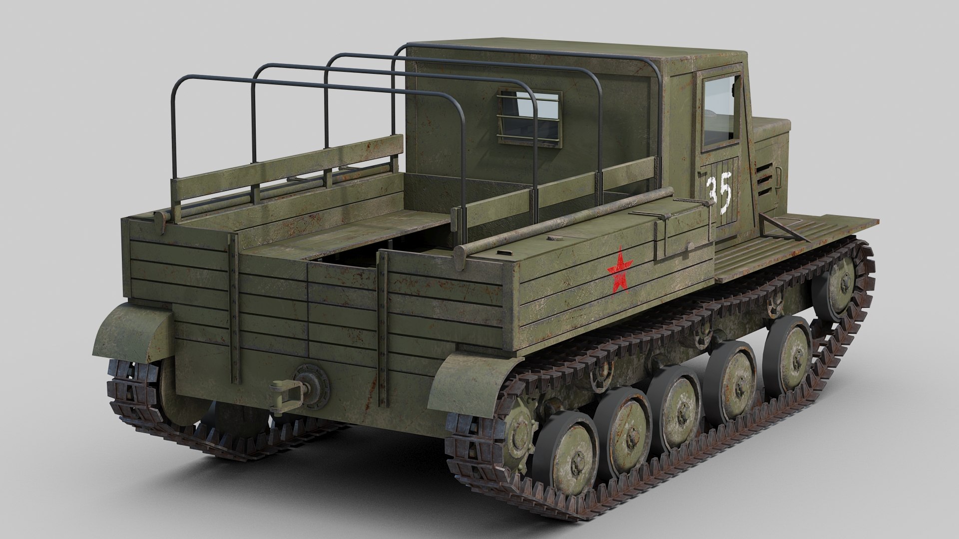 Ww2 Ya 12 Artillery 3D Model - TurboSquid 1588769