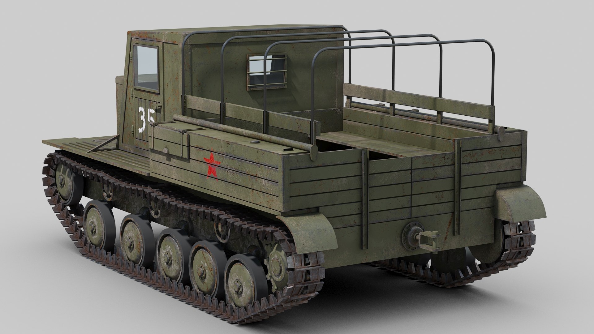 Ww2 Ya 12 Artillery 3D Model - TurboSquid 1588769
