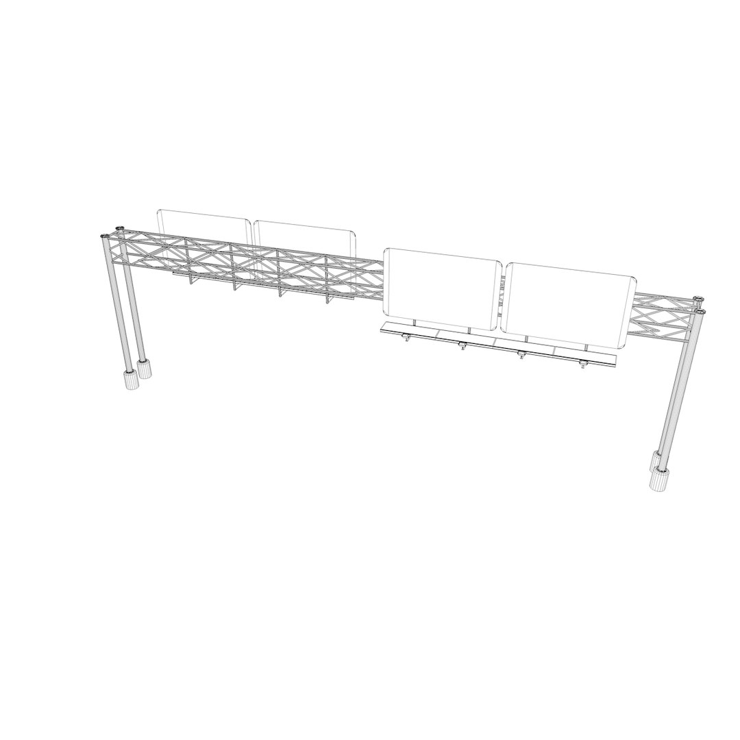 highway sign freeway dxf