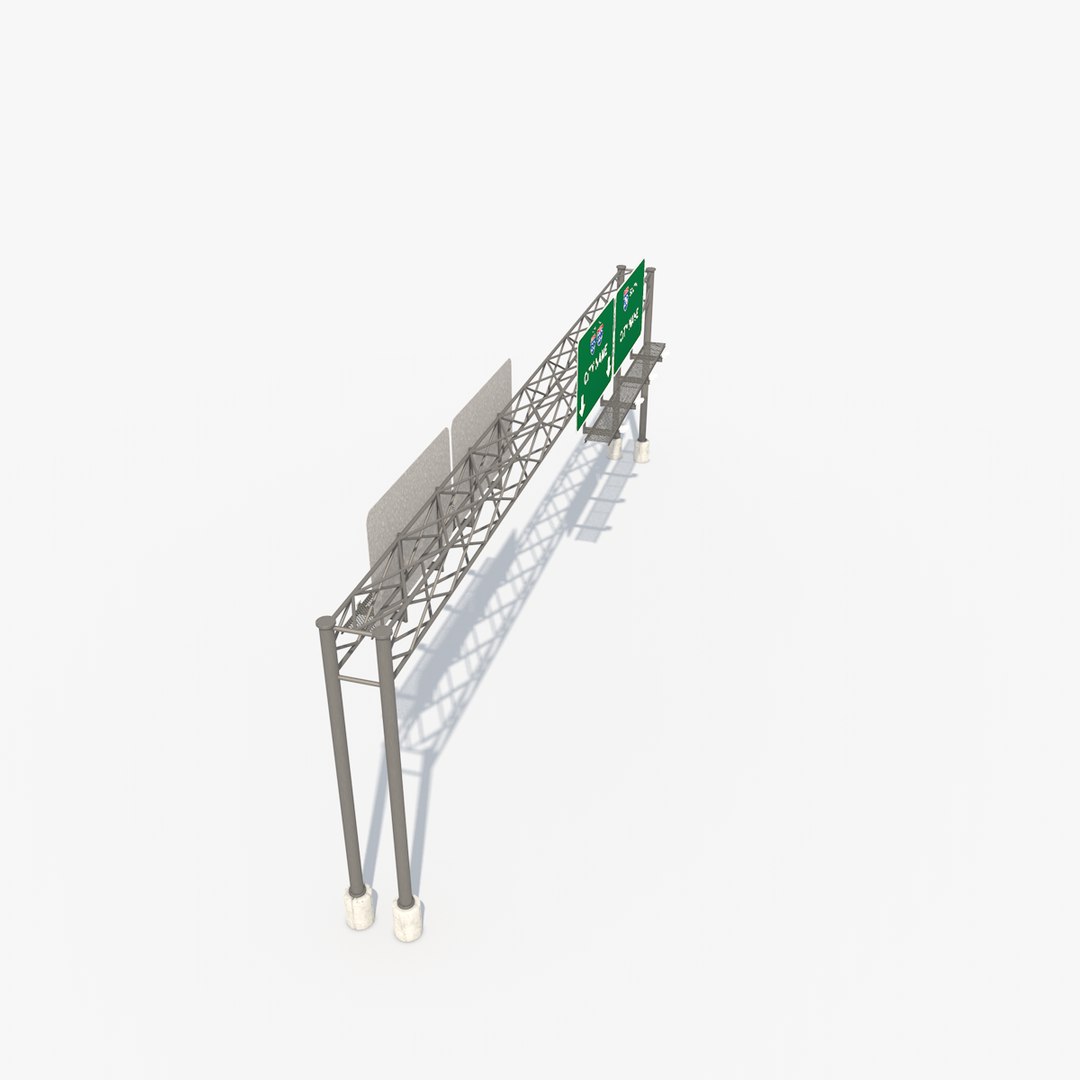 Highway Sign Freeway Dxf