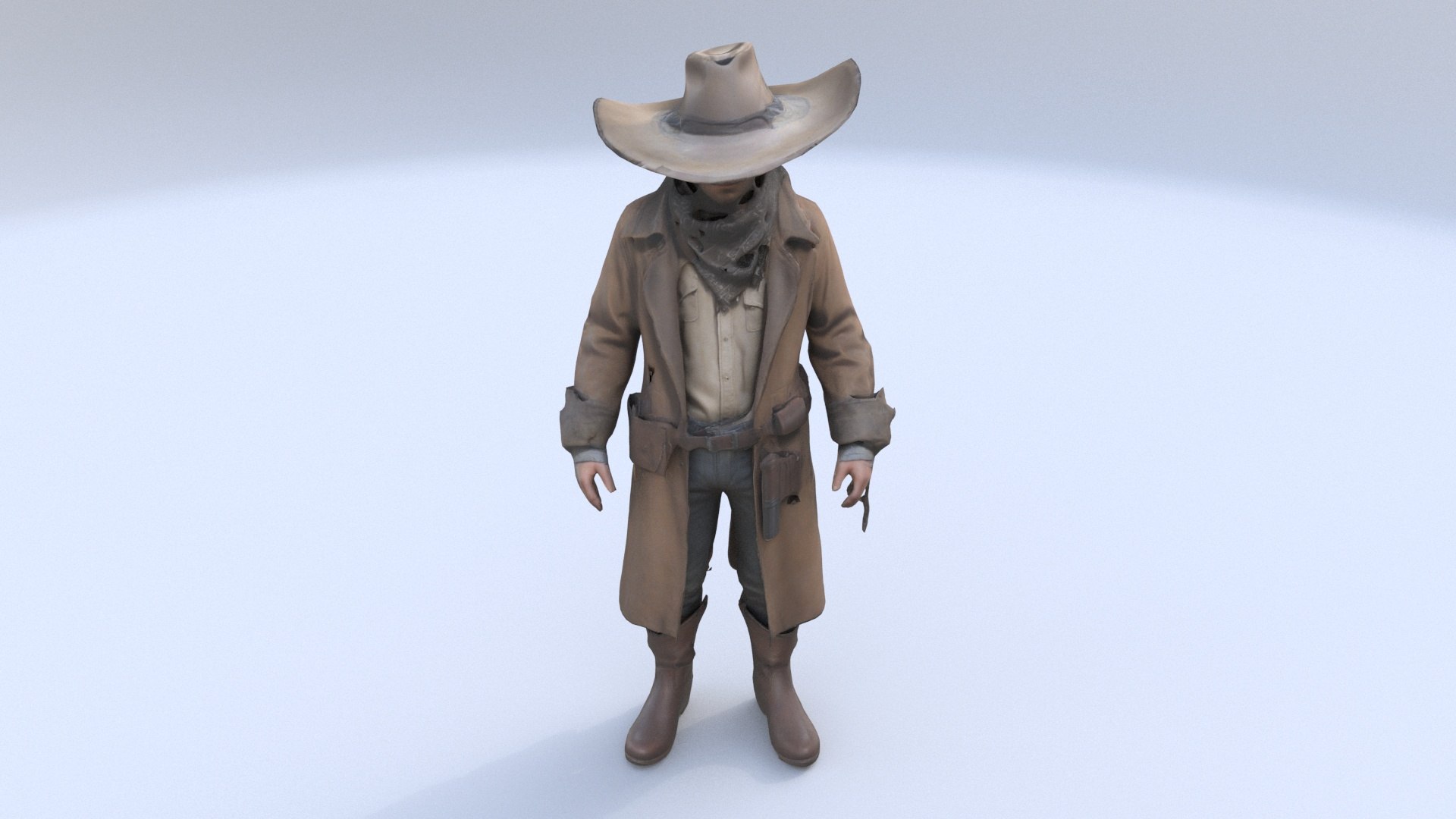 3D Cowboy1 - TurboSquid 2335049