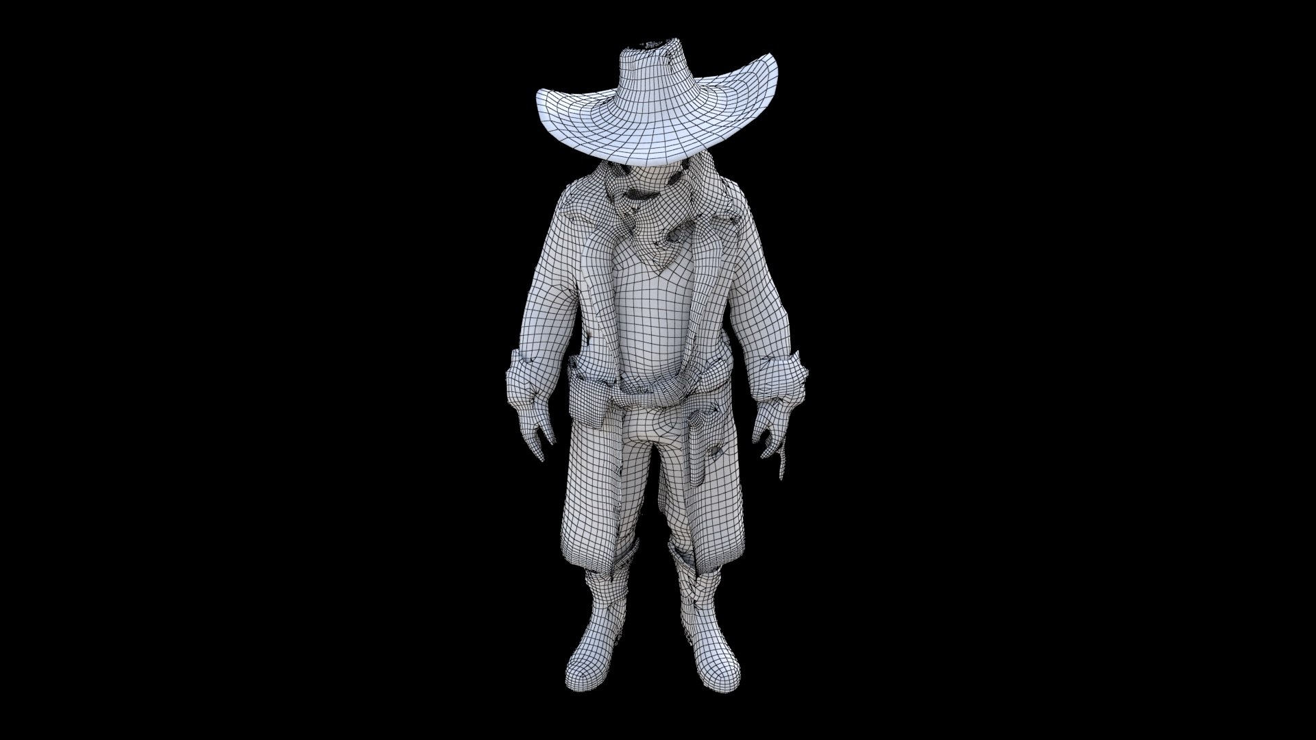 3D Cowboy1 - TurboSquid 2335049