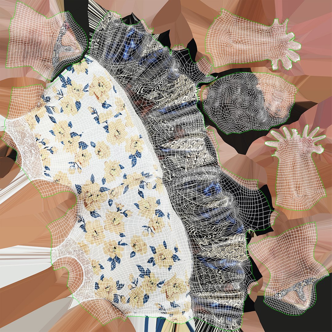 3D Audrey Casual Summer A Pose - TurboSquid 2117464