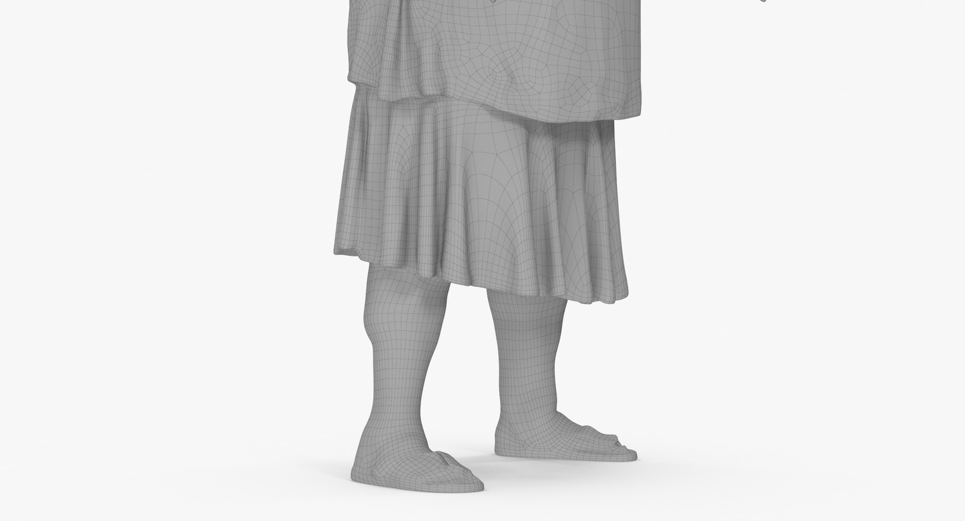 3D Audrey Casual Summer A Pose - TurboSquid 2117464