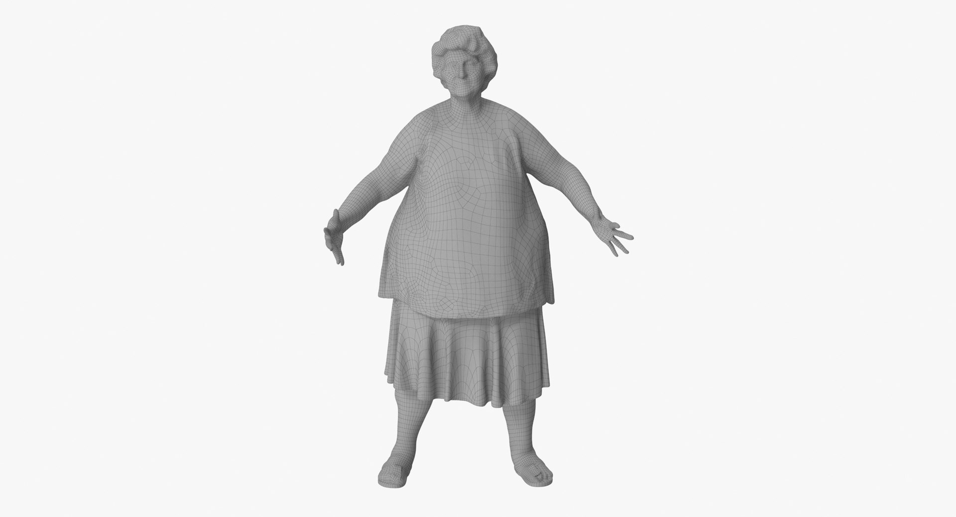 3D Audrey Casual Summer A Pose - TurboSquid 2117464