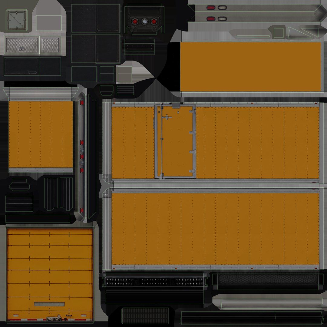 3D Box Truck - TurboSquid 2428256