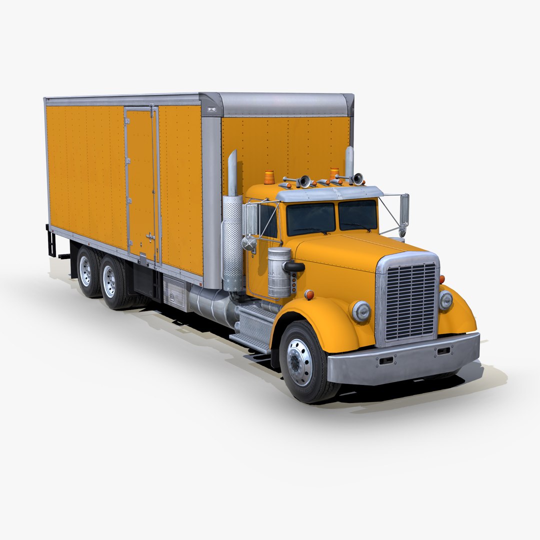 3D Box Truck - TurboSquid 2428256