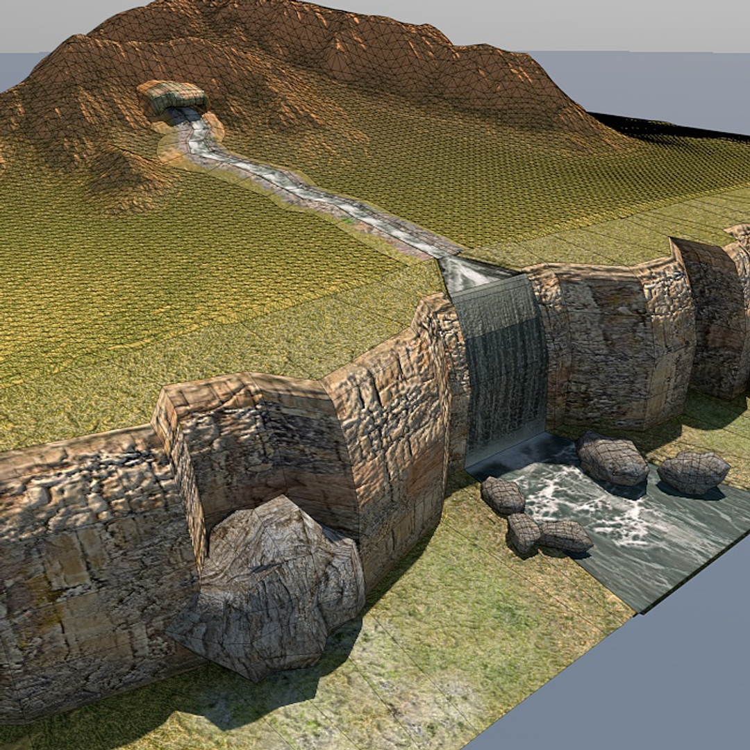 mountain terrain 3ds