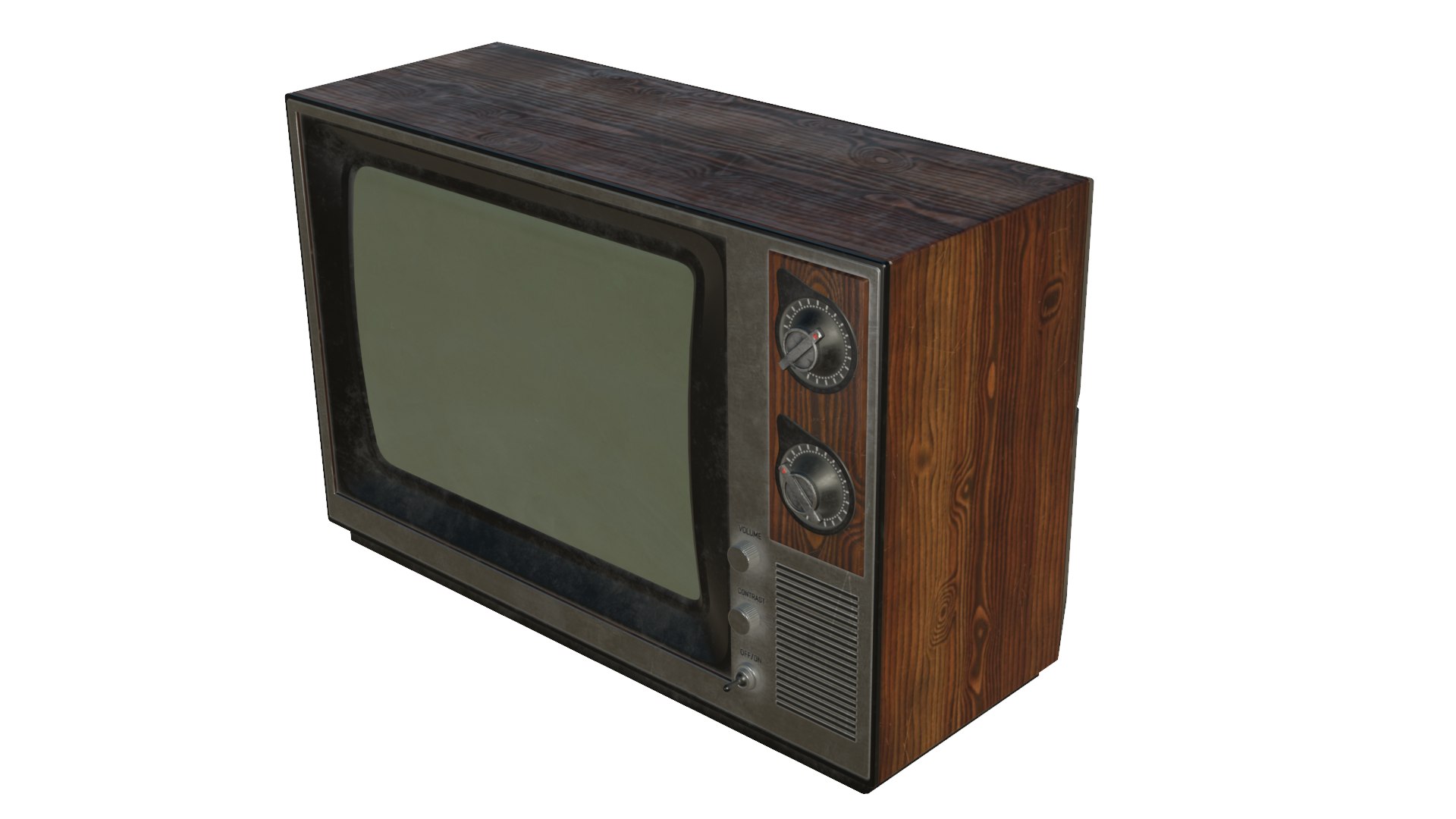 3D model old tv - TurboSquid 2156568