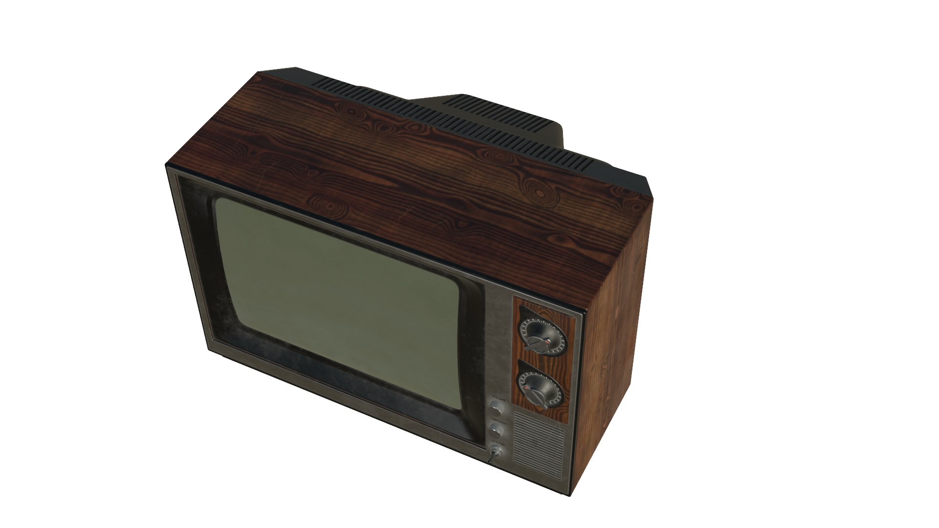 3D model old tv - TurboSquid 2156568