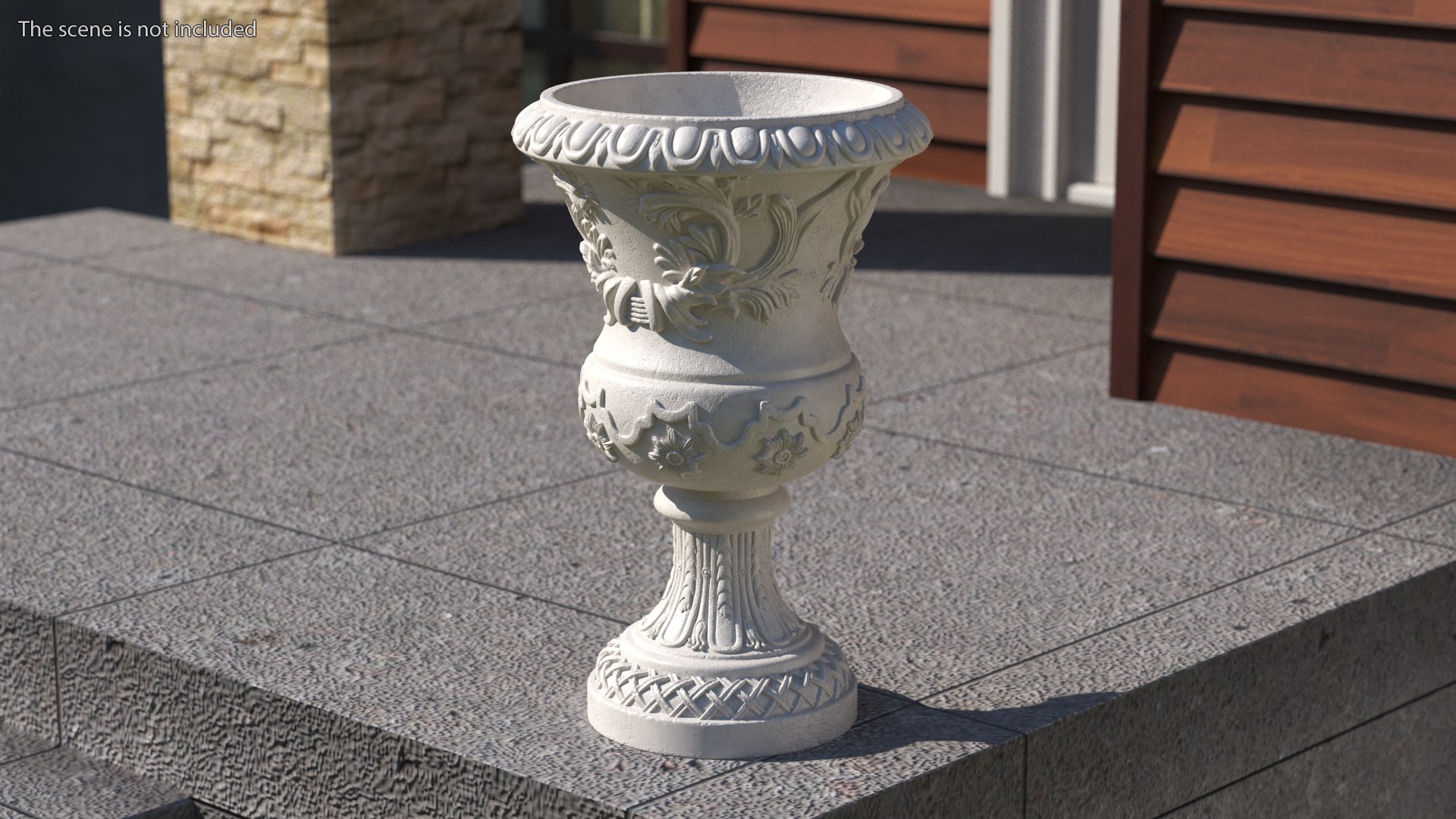 3D Provence Planter Urn H70 - TurboSquid 1947598
