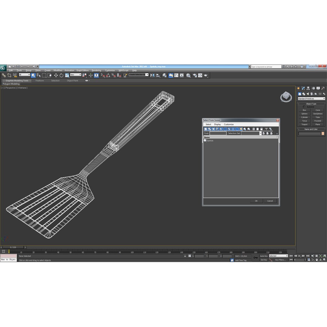 spatula 3d model