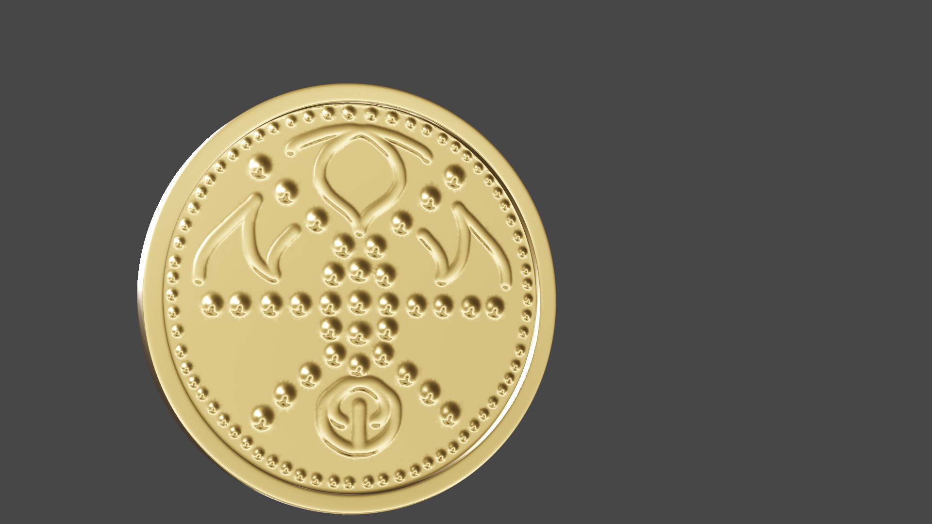 3D Coin Model - TurboSquid 1858086