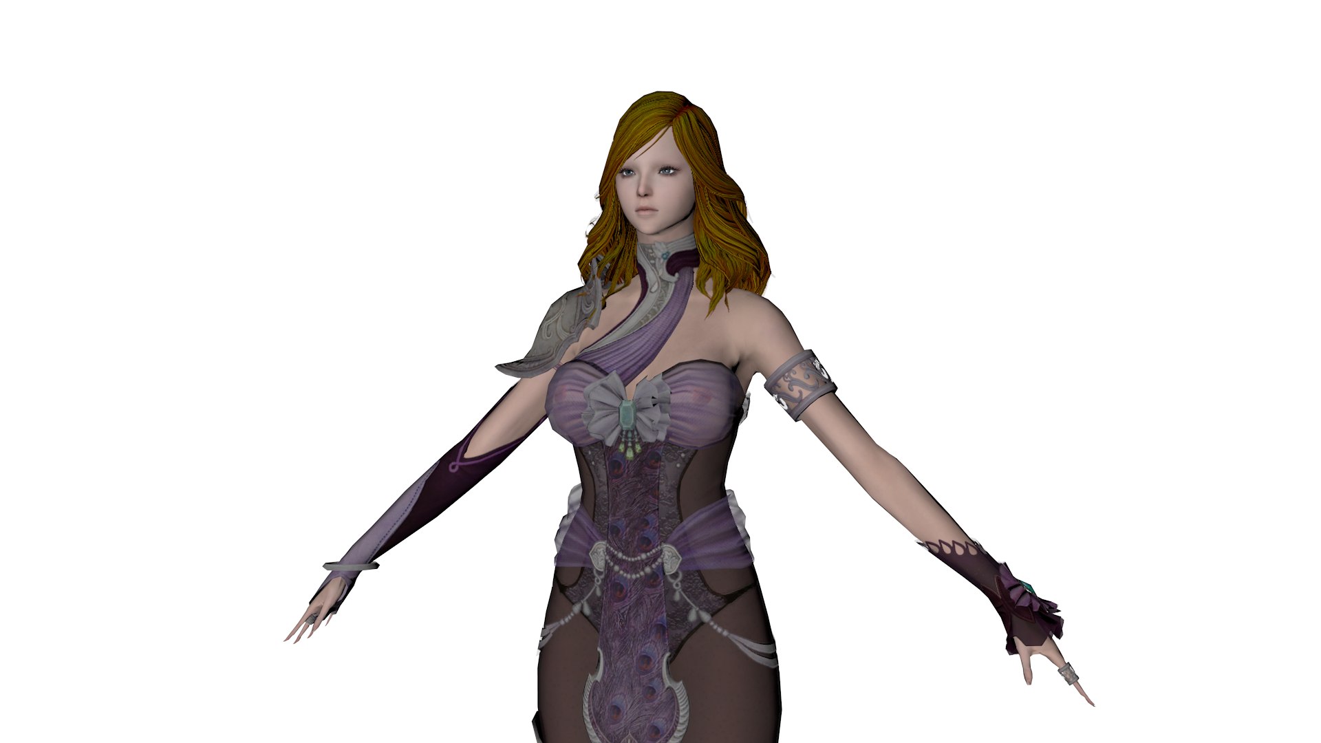 3D Realistic Little Girl Character - TurboSquid 2365875