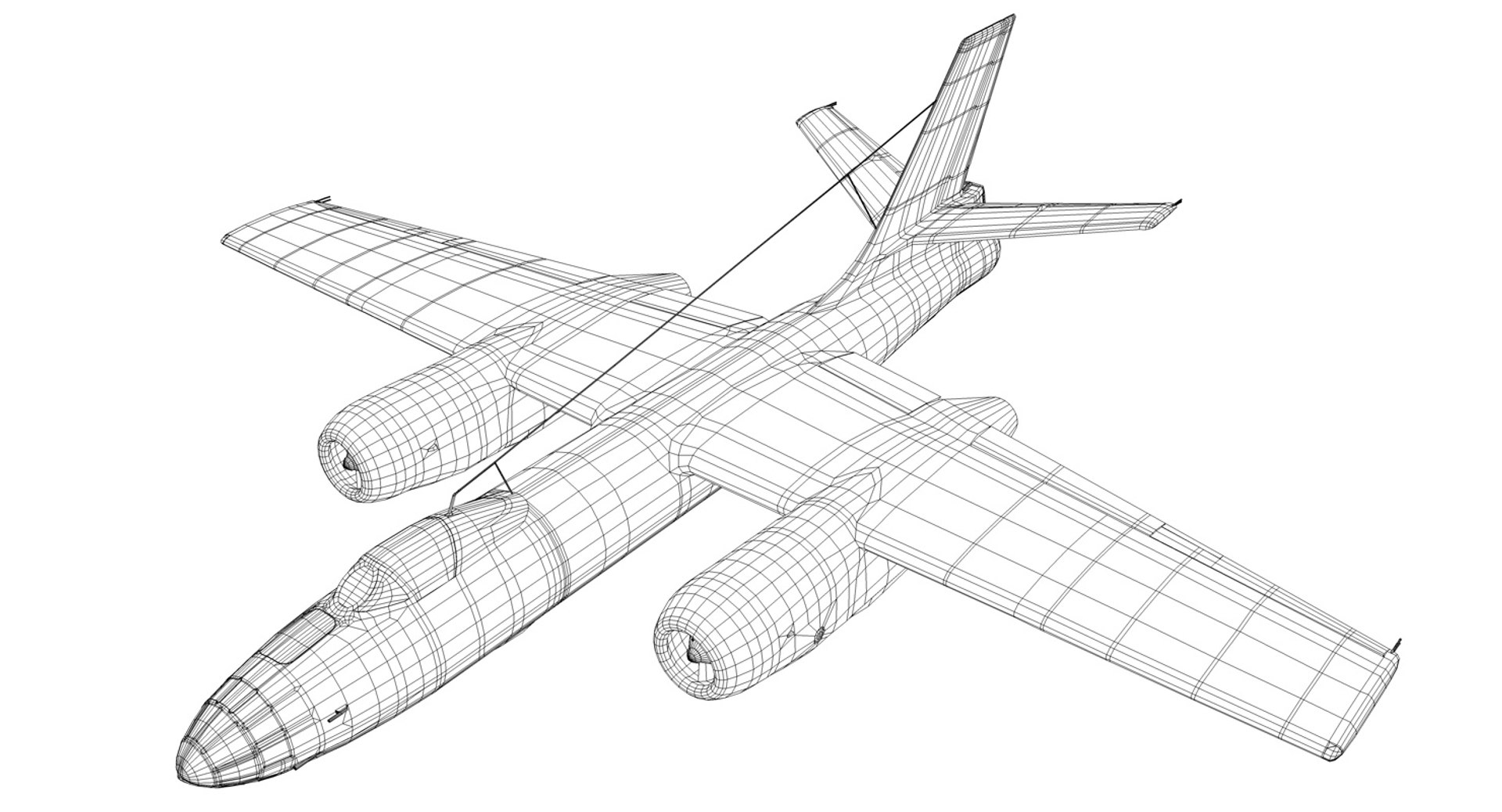 Ilyushin Il-28 Bomber Iraqi 3D Model - TurboSquid 1165598