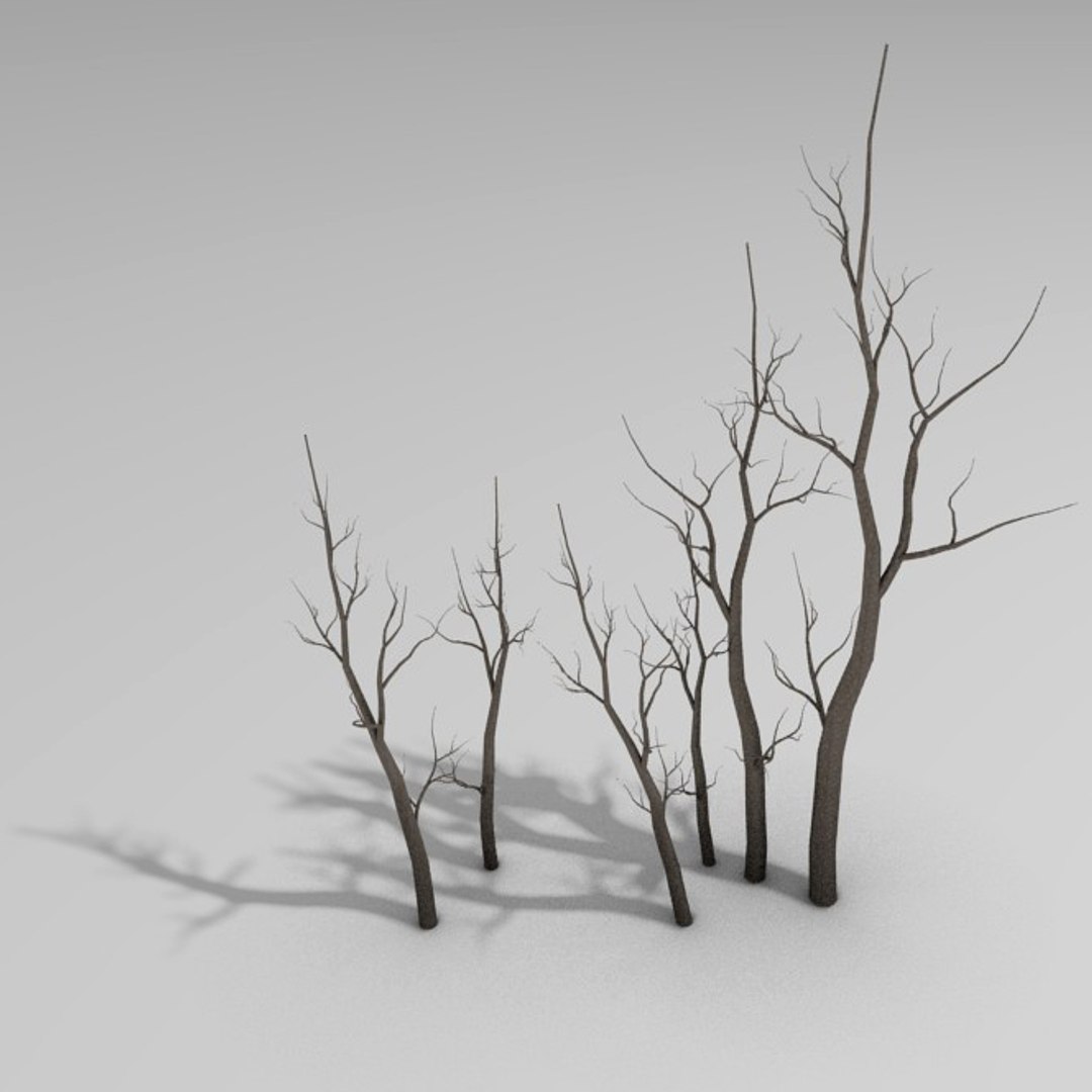 Blender Winter Tree