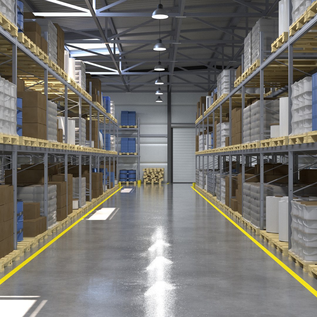 Warehouse 1 3D - TurboSquid 1973858