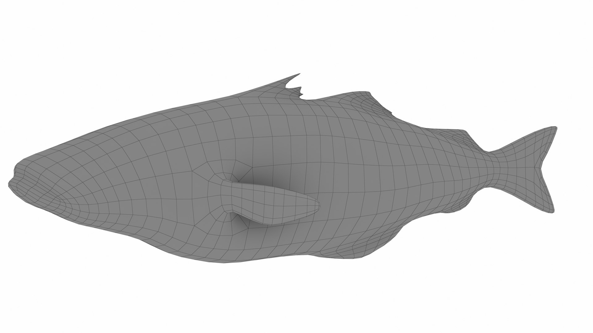 3D Model Pollock Fish - TurboSquid 2380389