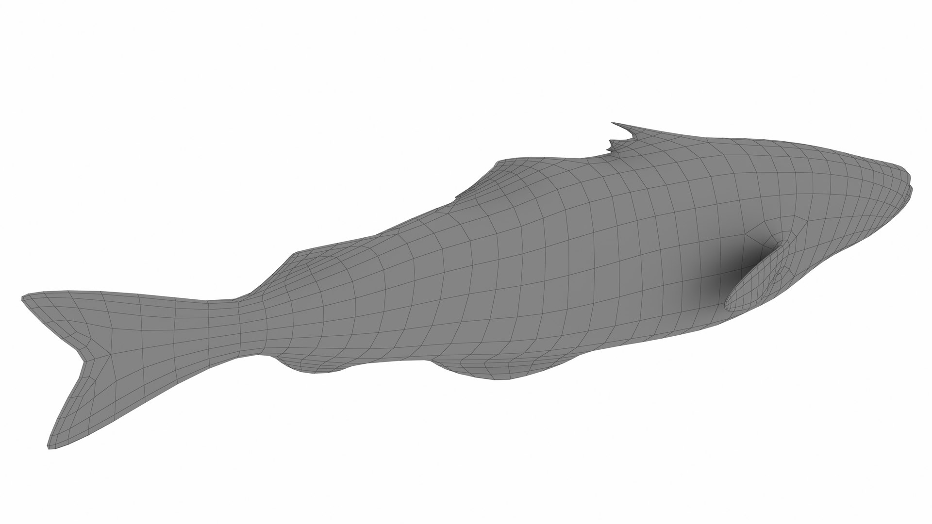 3D Model Pollock Fish - TurboSquid 2380389
