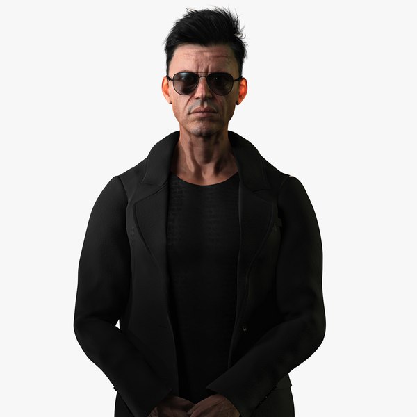 Realistic Secret Agent Man Ready unreal Blender Modelo 3D - TurboSquid ...