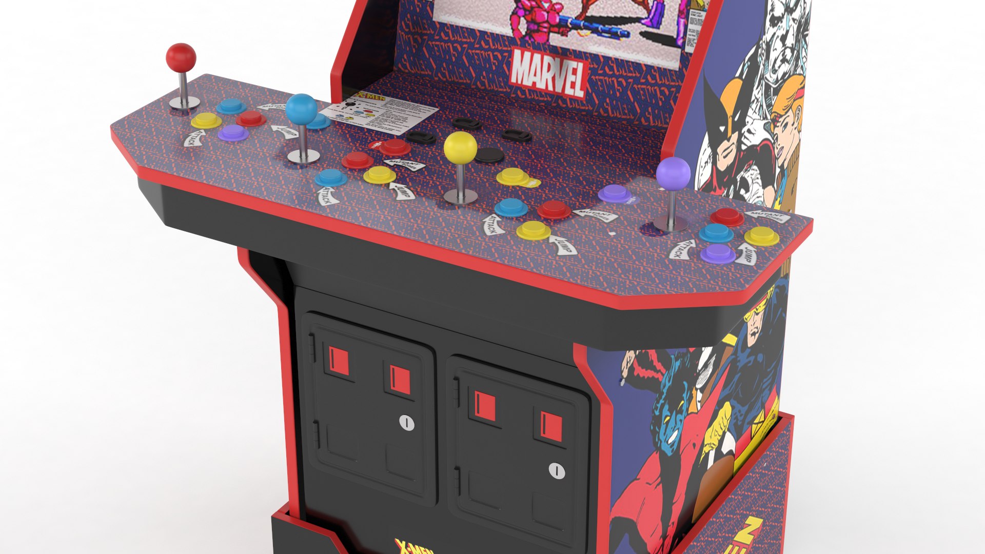 3D Arcade Machine - TurboSquid 1866979